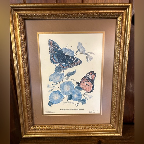 Donna Richardson | Wall Decor | Donna Richardson Butterfly Signed ...